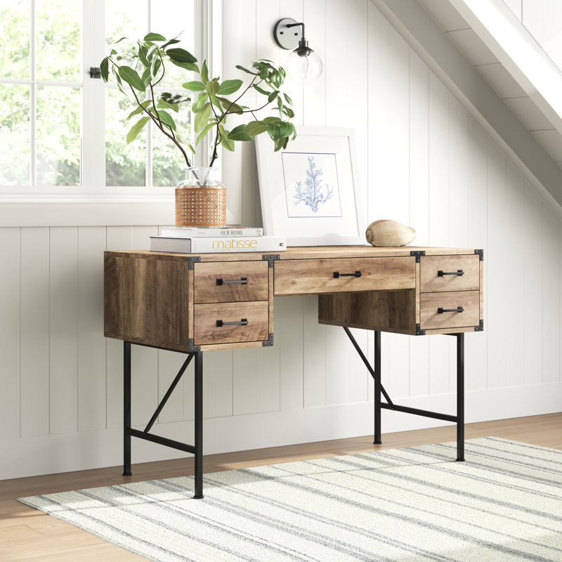 Millwood Pines Dazile Desk & Reviews | Wayfair