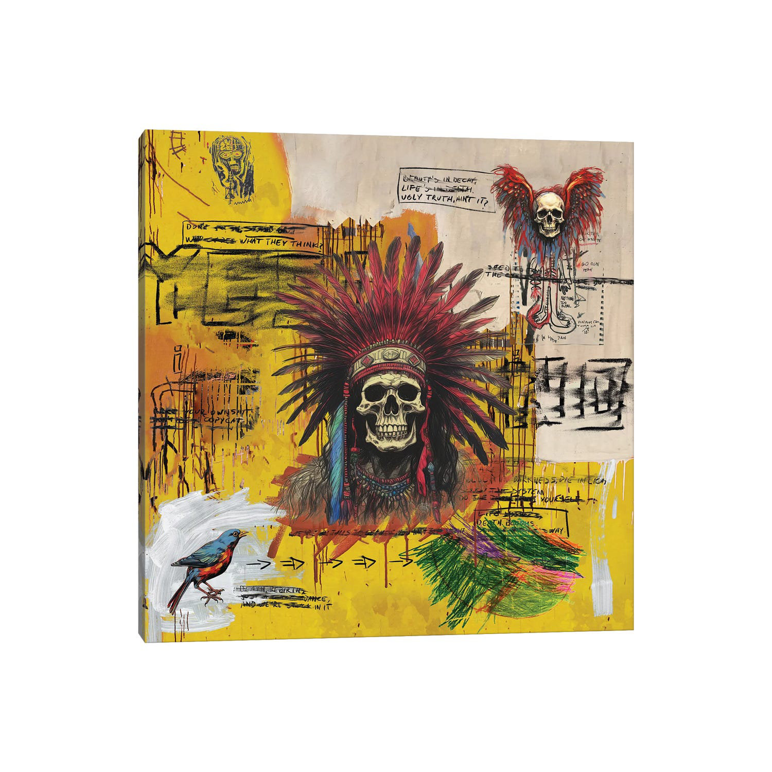 Ebern Designs Cryptic Anatomy - Wall Art Print | Wayfair