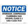 SignMission OSHA Notice - Hydrogen Compressed Flammable Gas Un1049 Sign ...