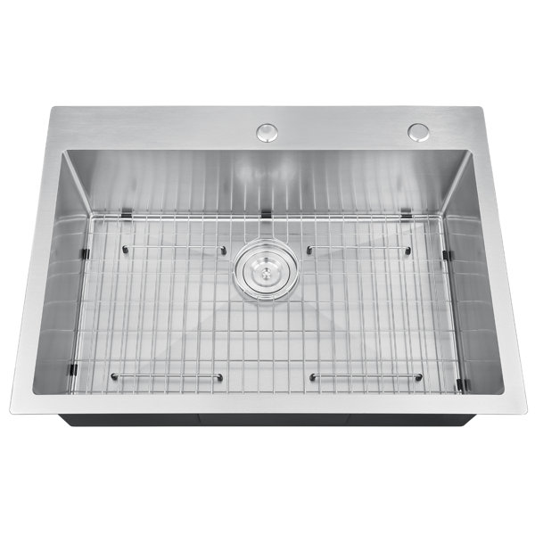 ATTOP 30 Inch Drop in Kitchen Sink Scratch-Resistant Stainless Steel ...
