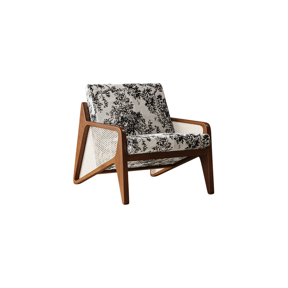 TimberCraft Designs Italian solid wood armchair | Wayfair