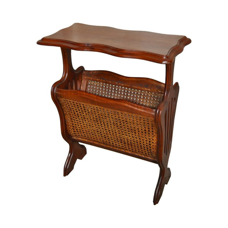 Astoria Grand Rattan Magazine Rack | Wayfair.co.uk