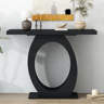 Ivy Bronx Mirod Stylish Modern Console Table With Egg-Shaped Base | Wayfair