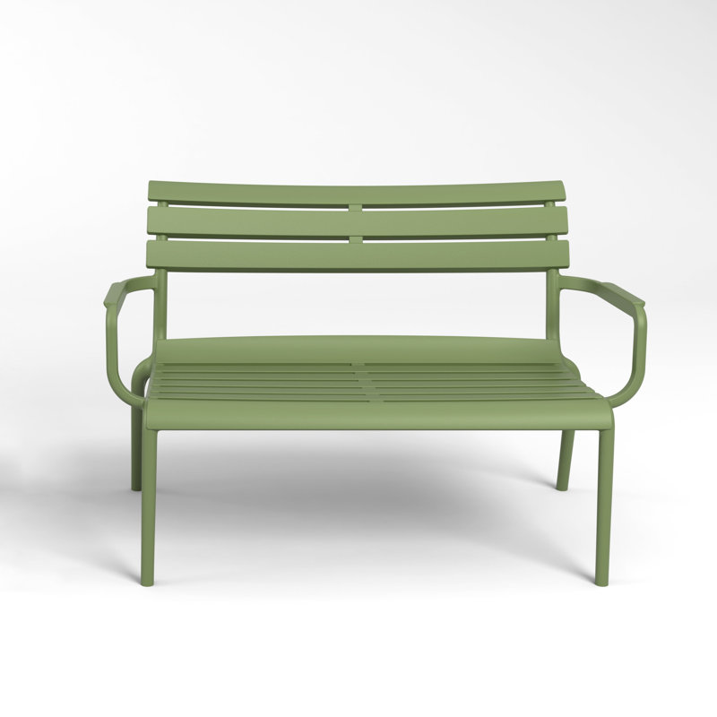 AllModern Ruta Paris 46'' Outdoor Bench & Reviews | Wayfair