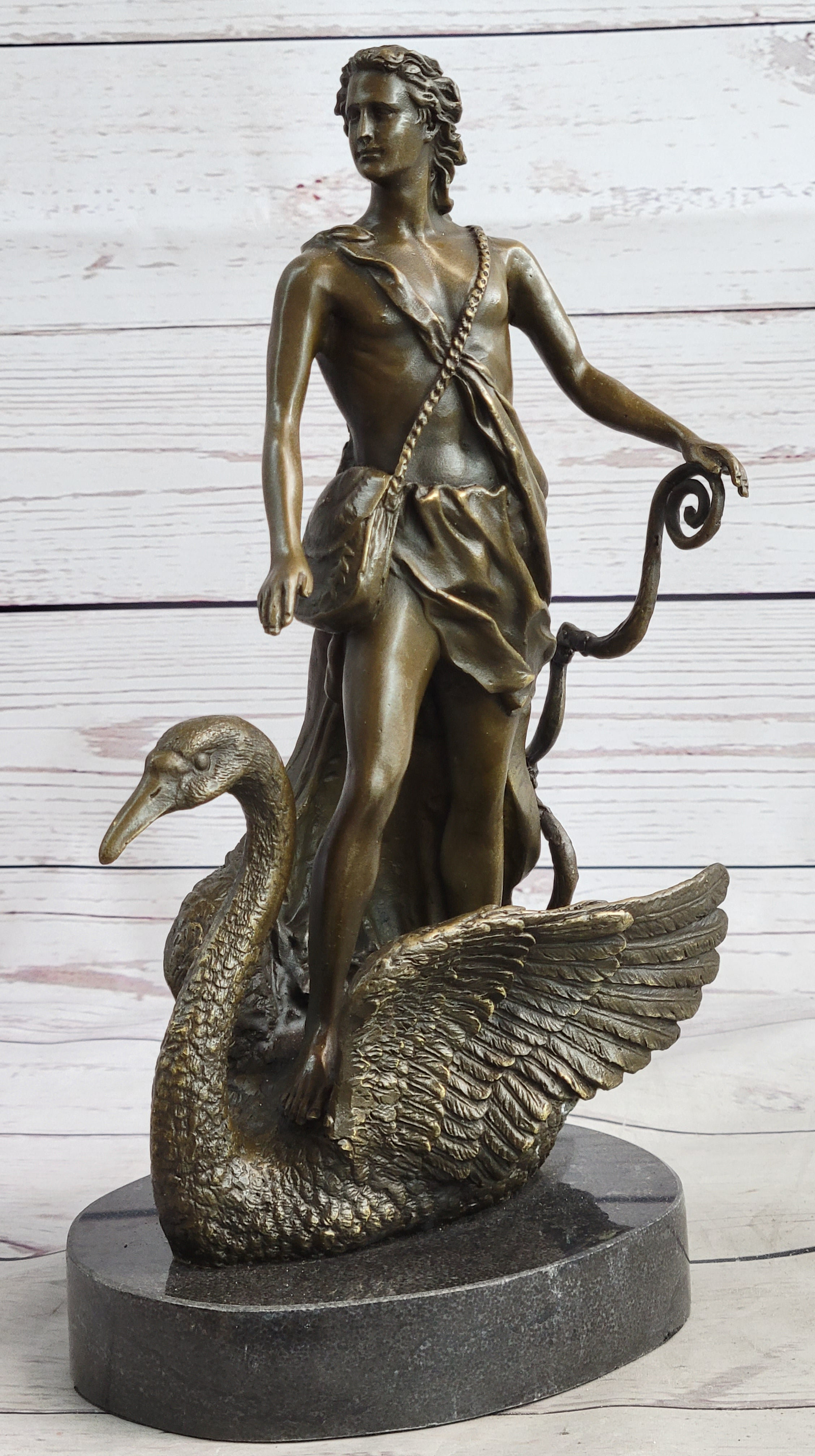 Bloomsbury Market Averlie Leda Zeus Swan Greek Mythology Bronze ...