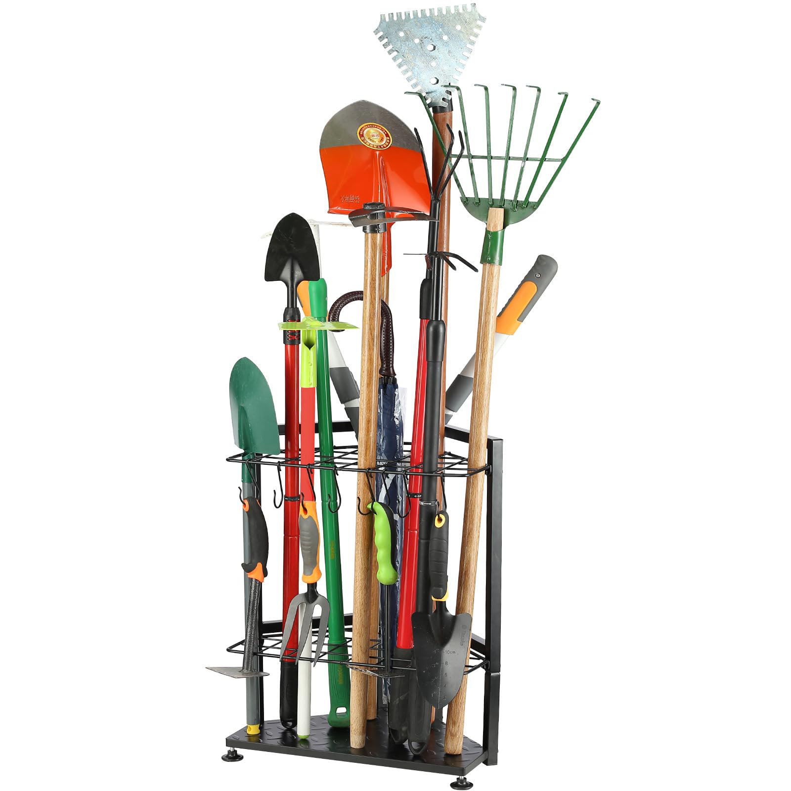 WFX Utility™ Garden Tool Organizer,Yard Tool Rack Heavy Duty,Free ...