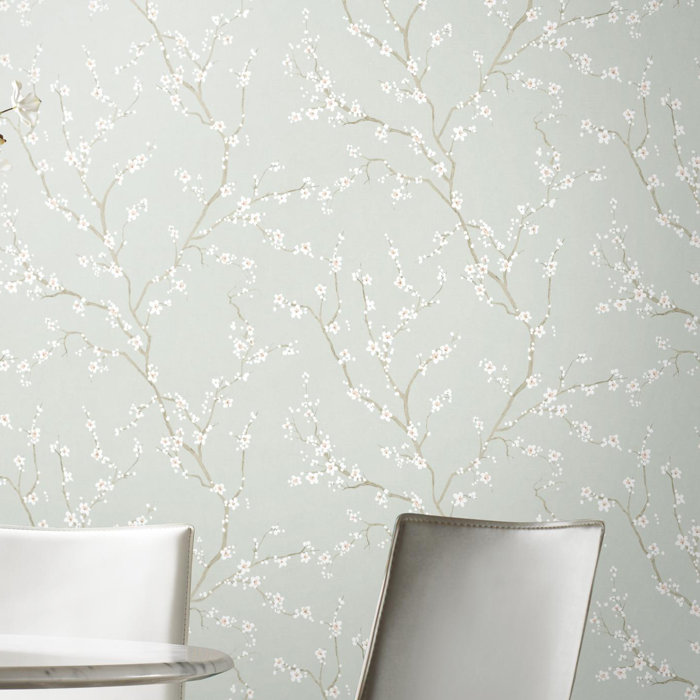 August Grove® Arpin Peel & Stick Floral Roll & Reviews | Wayfair