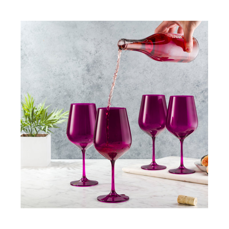 Godinger Silver Art Co Amelia Sheer Red Wine 23oz & Reviews | Wayfair
