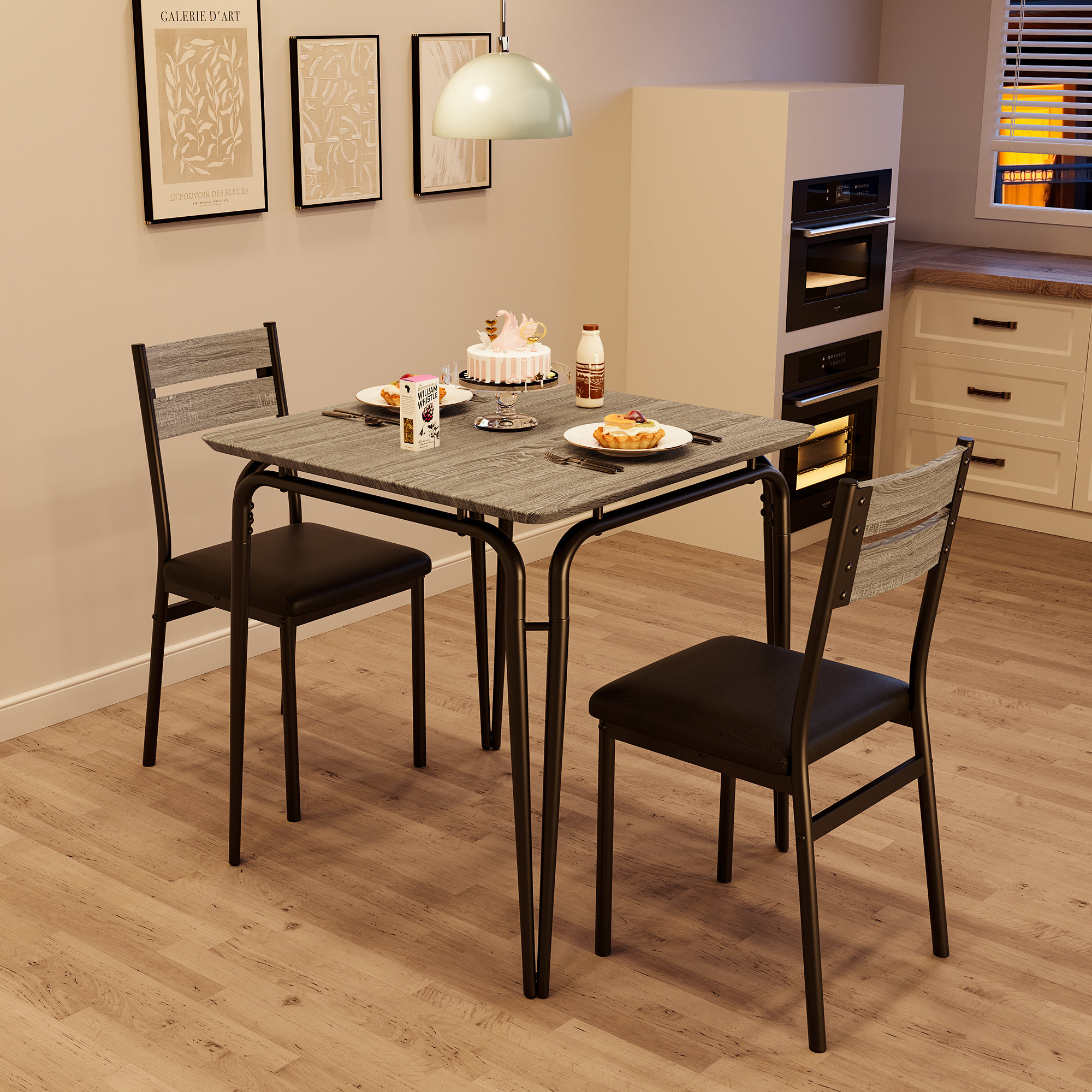 Borough Wharf 2 - Person Dining Set | Wayfair.co.uk