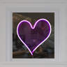 Northlight Seasonal 13.5" Pink Heart LED Neon Style Valentine's Day ...