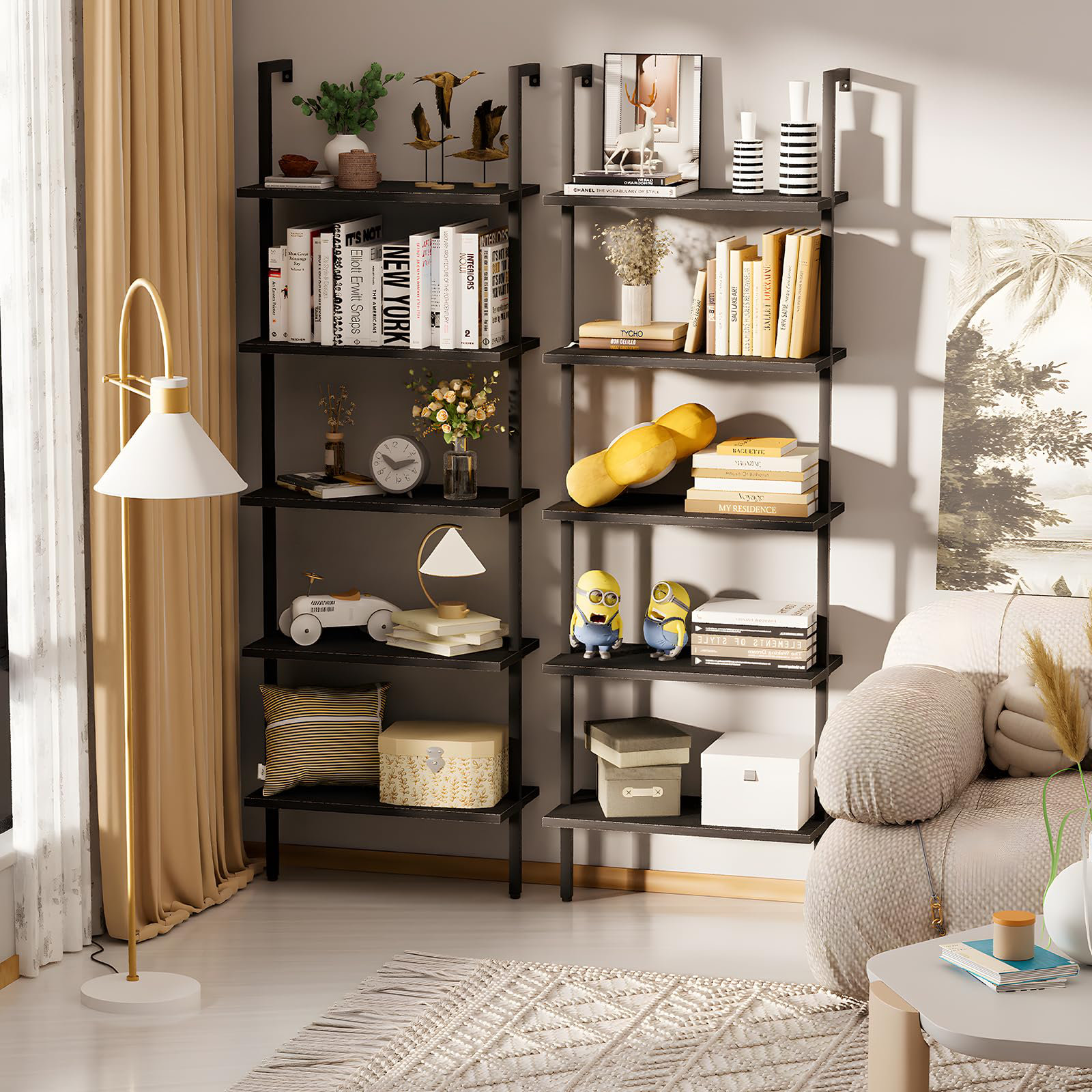 17 Stories Petalia Bookcase | Wayfair