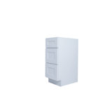 Cabinets.Deals 34.5'' H Shaker Style Ready-to-Assemble 3-Drawers ...