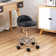Inbox Zero Backed Adjustable Height Ergonomic Lab Stool with Footring ...
