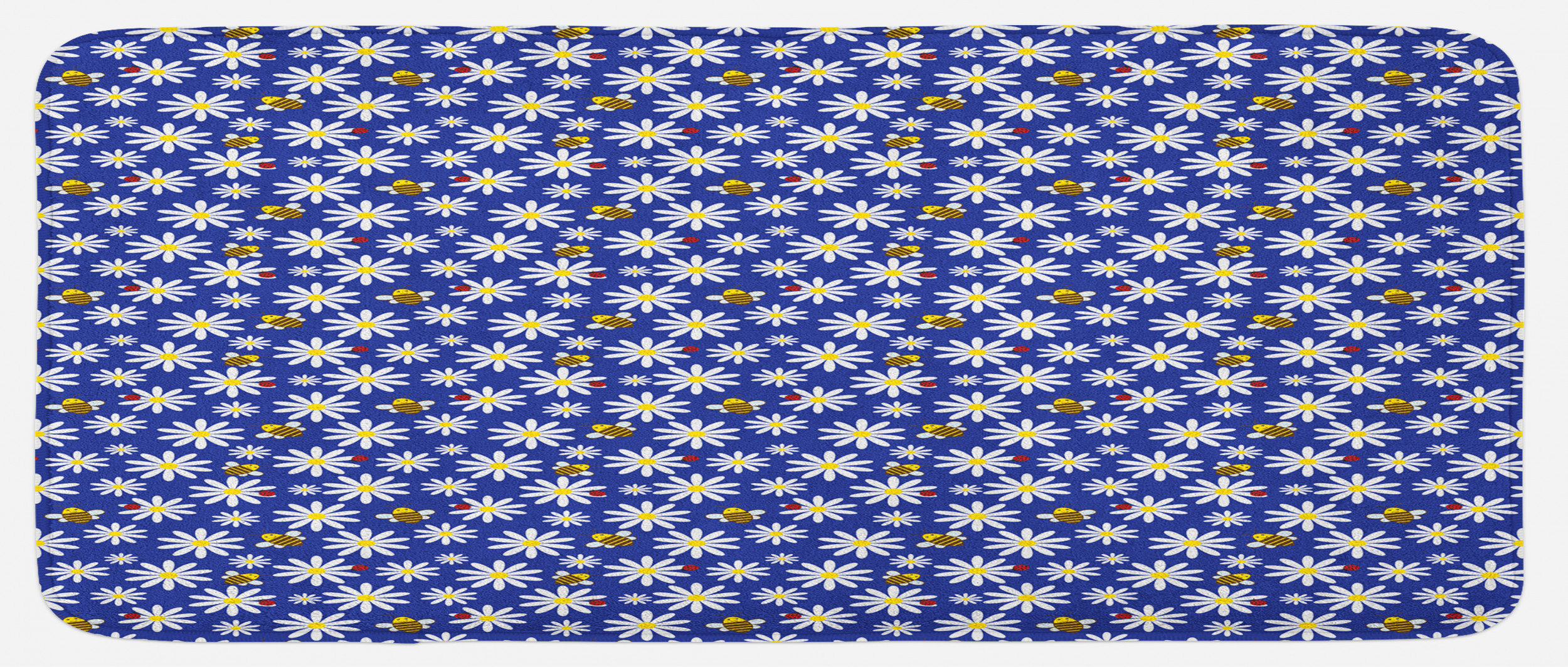 East Urban Home Ladybug Kitchen Mat | Wayfair