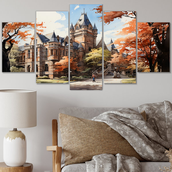 Winston Porter College University Buildings Academic II On Canvas 5 ...