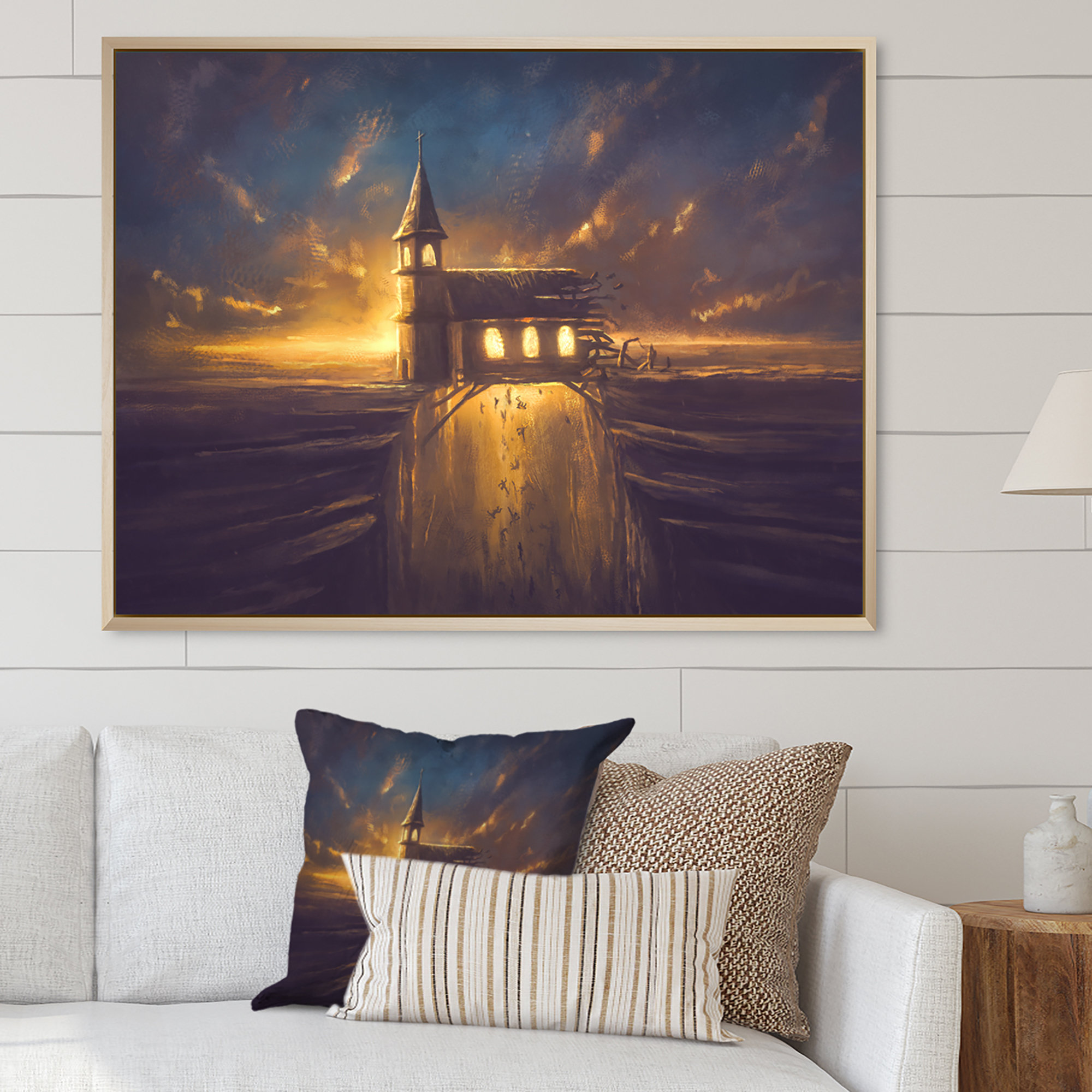 Winston Porter Christian Church Foundation - Traditional Canvas Wall ...