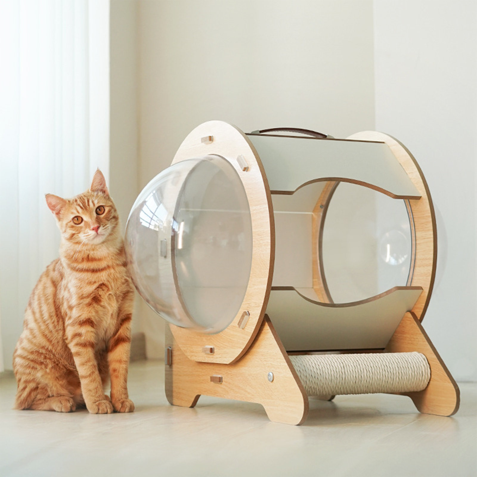 Tucker Murphy Pet™ Wooden Cat House | Wayfair