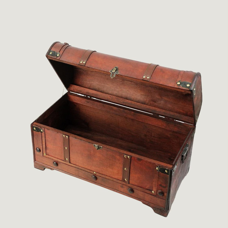 Longshore Tides Pirate Treasure Chest Storage Box | Wayfair