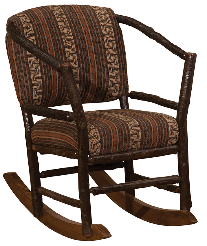 Fireside Lodge Hickory Hoop Rocking Chair | Perigold