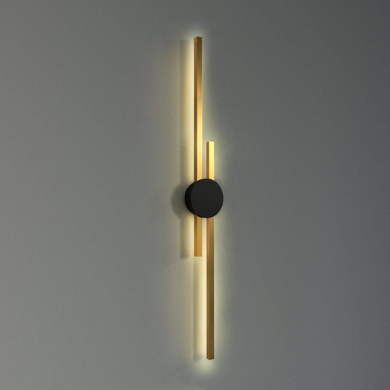 Orren Ellis Elles Minimalist Light Sconce Dimmable | Wayfair