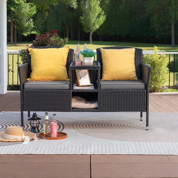 Fleur De Lis Living Nocona 2 Person Porch Swing & Reviews | Wayfair