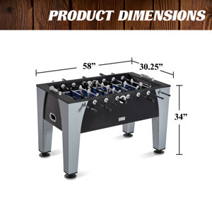 Barrington Billiards Company Barrington Billiards 58” Irvine Foosball ...