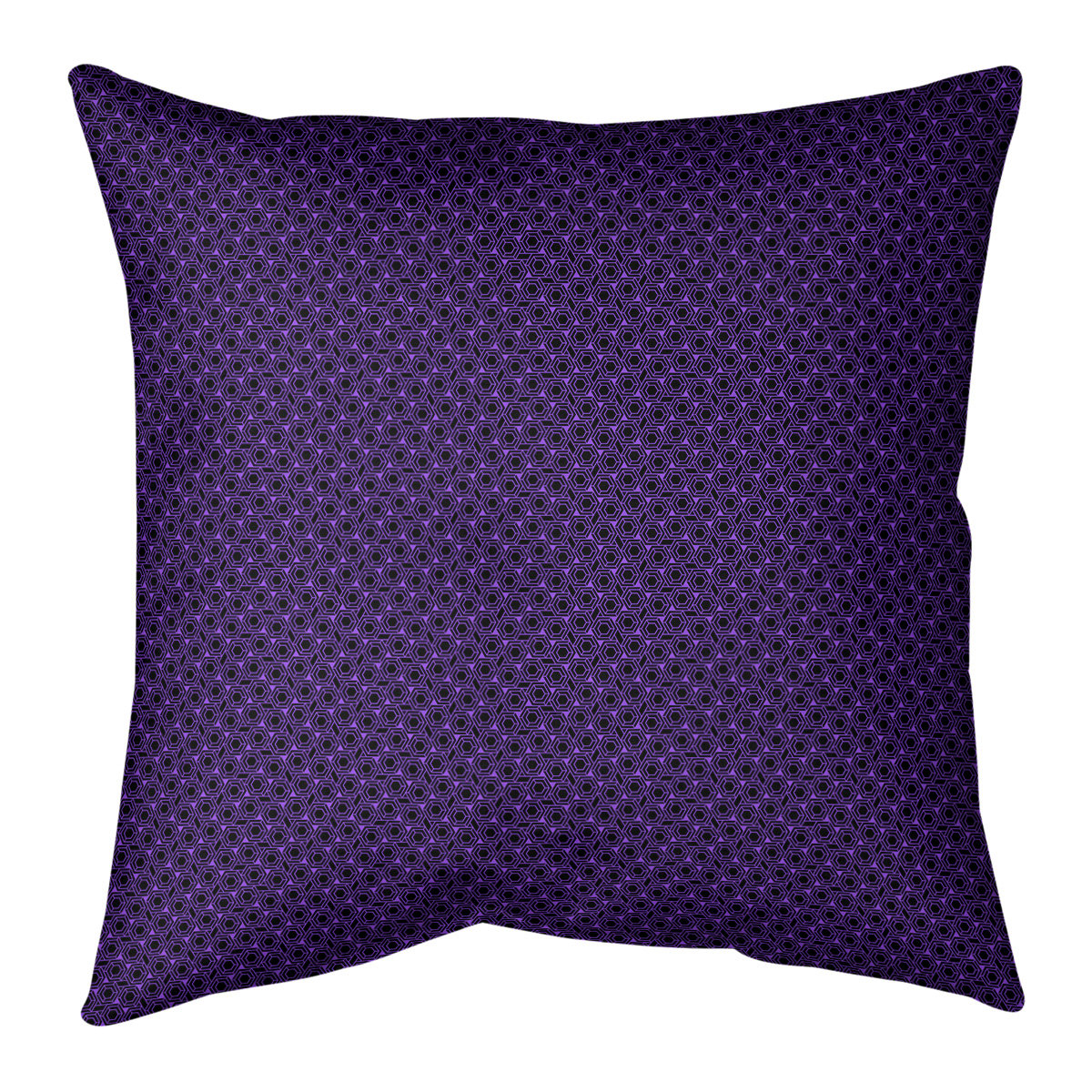 ArtVerse Hexagonal Lattice Cotton Throw Pillow | Wayfair