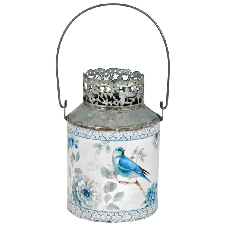 Lily Manor Cryal Metal Jar | Wayfair.co.uk