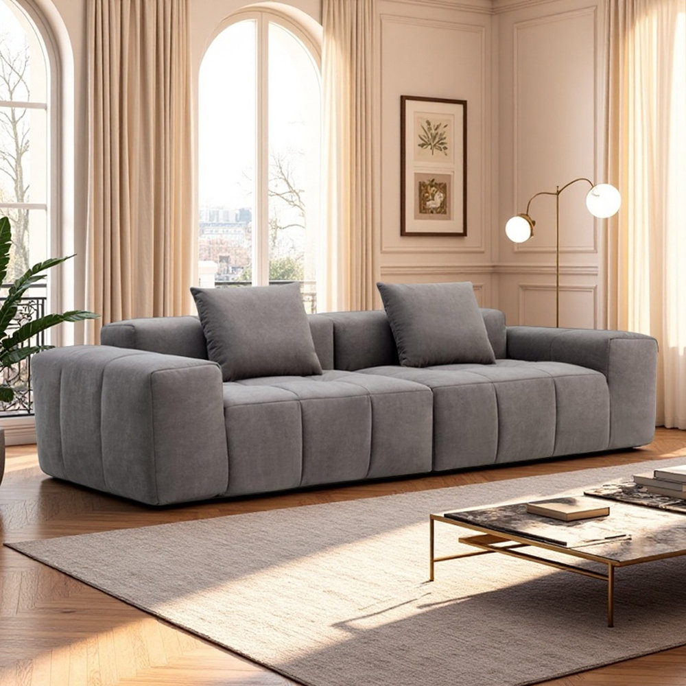 Ebern Designs Modern simple upholstered Fabric Sectionals - Wayfair Canada