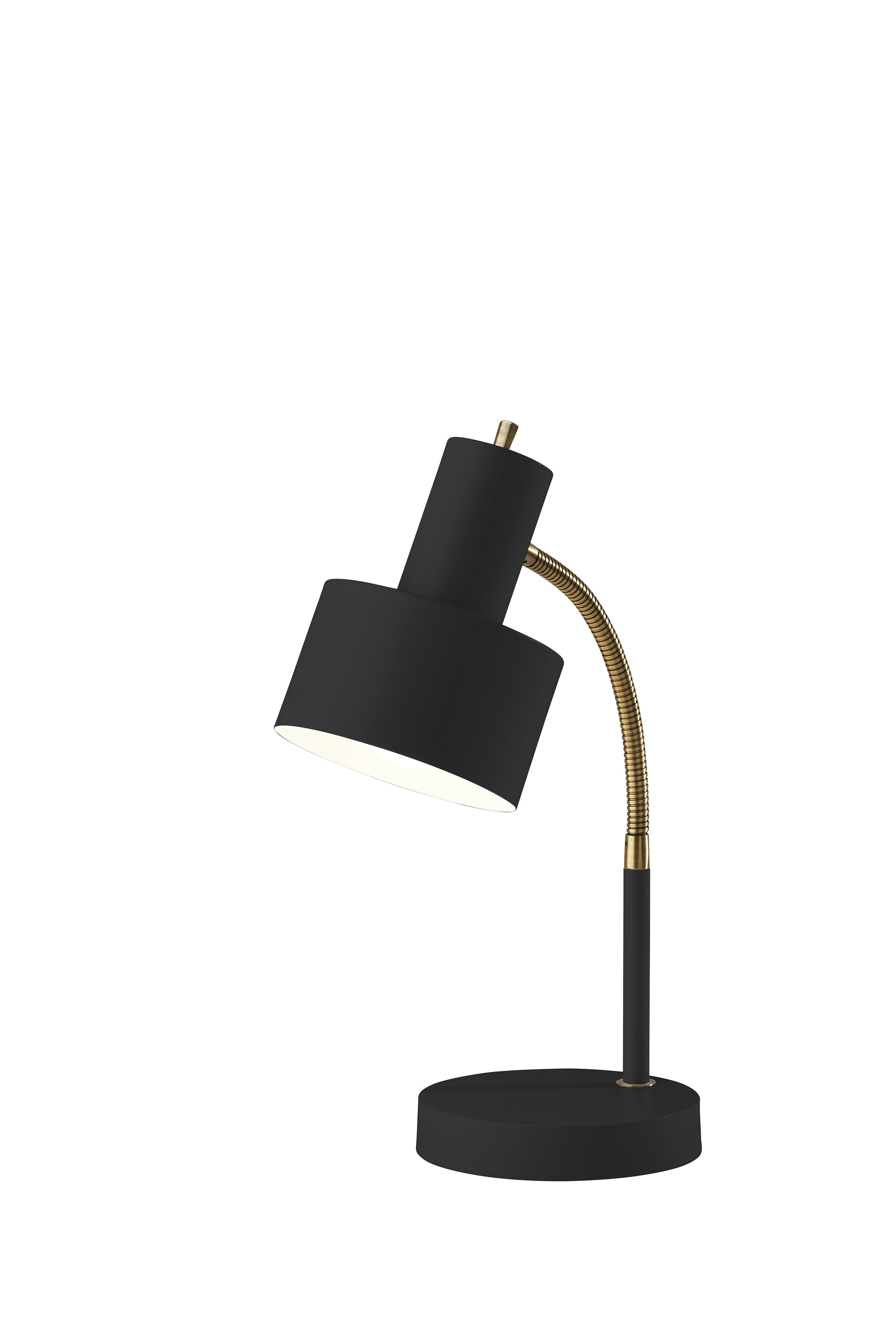 Everly Quinn Kanette Metal Desk Lamp | Wayfair