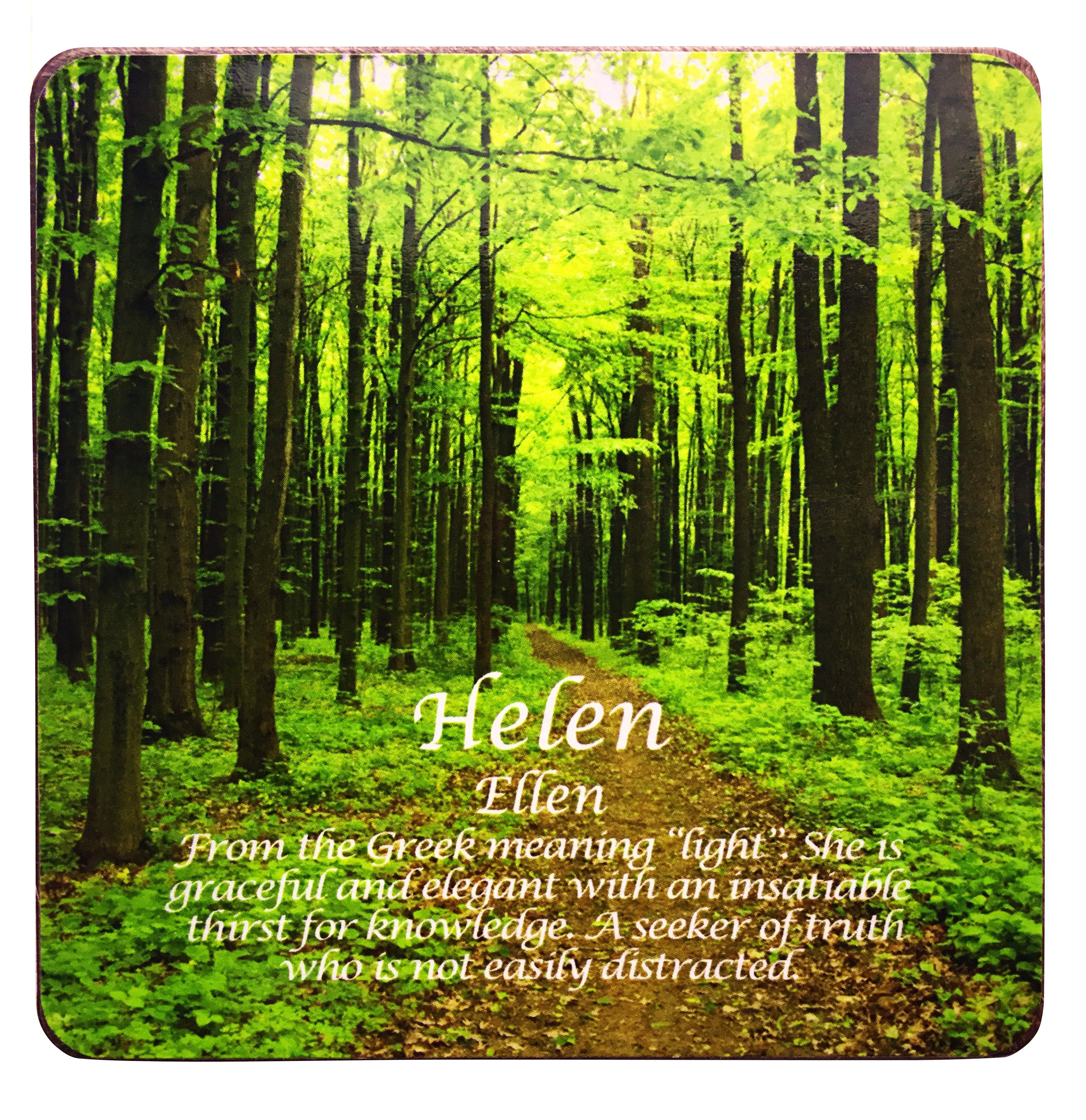Happy Larry First Name Coaster - Helen | Wayfair.co.uk