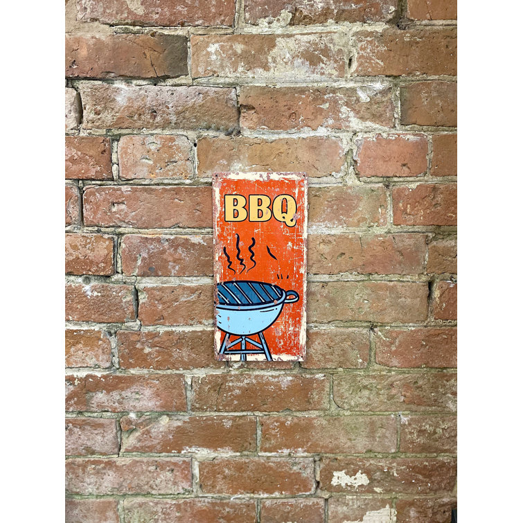 Happy Larry Woolridge BBQ Barbeque Signs and Plaques | Wayfair.co.uk