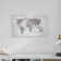 East Urban Home World Map No. 22 Textual Art on Canvas | Wayfair.co.uk