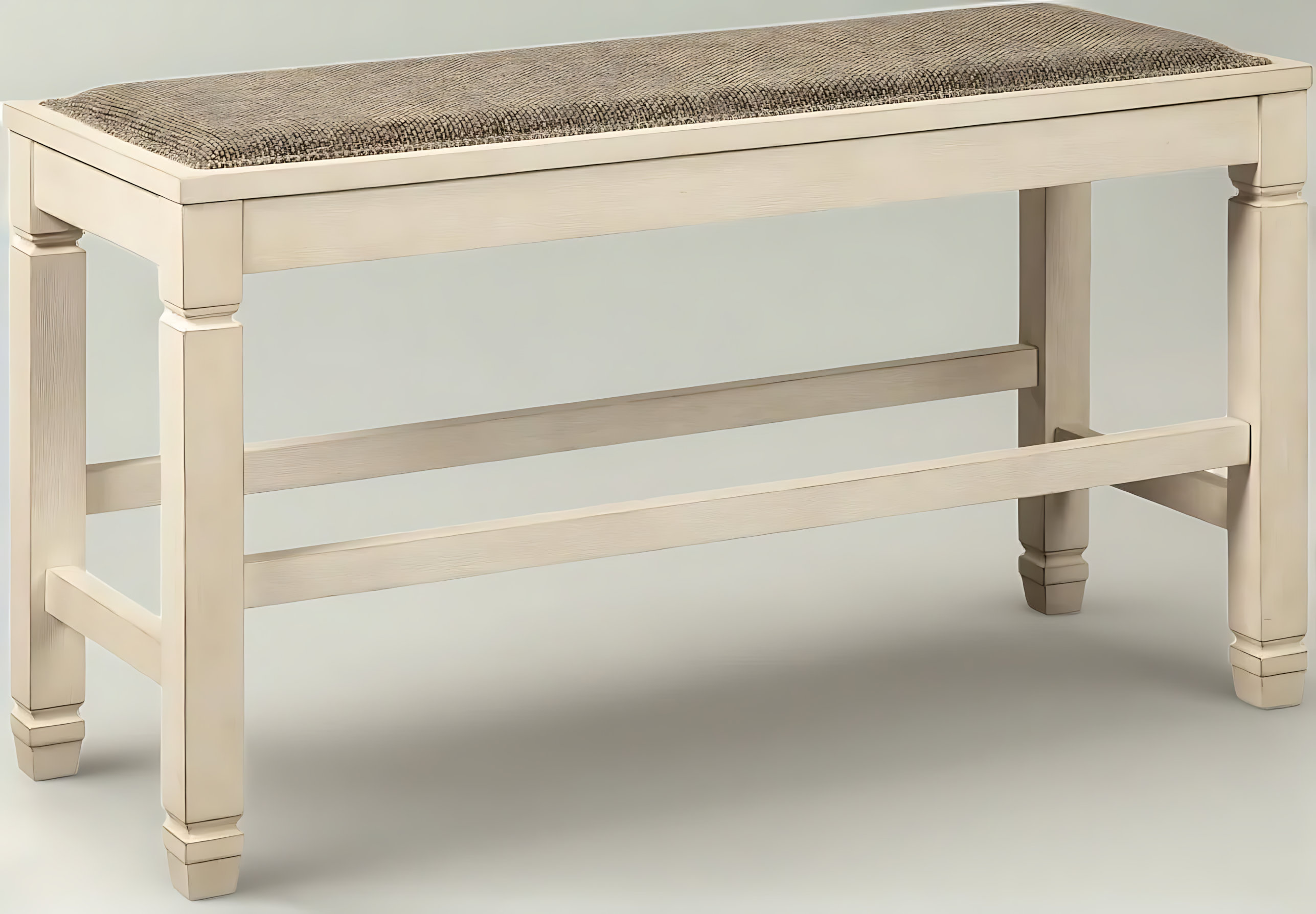 August Grove® Bolanburg Double Upholstered Bench With Nailhead Trim ...
