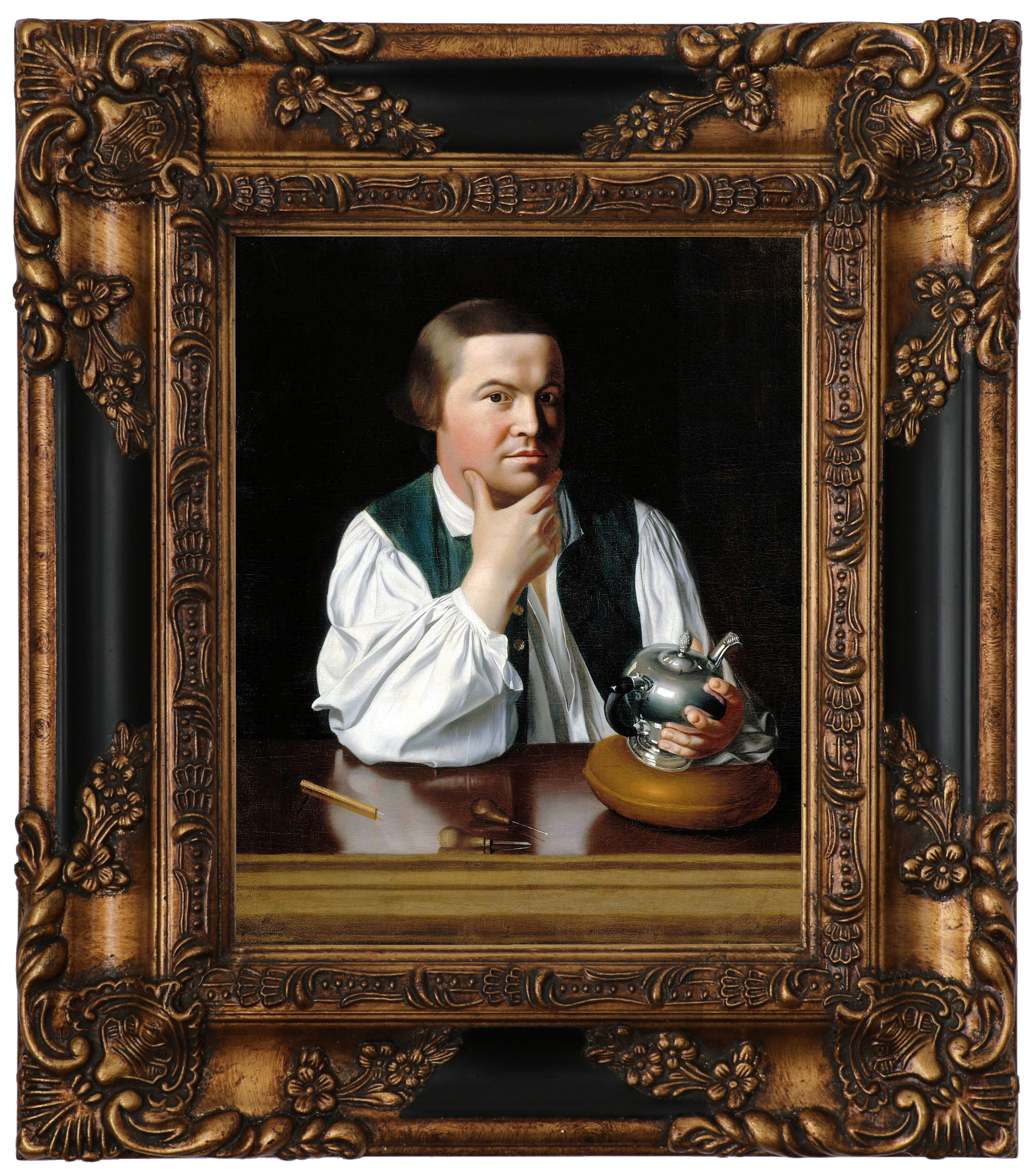 Portrait Of Paul Revere