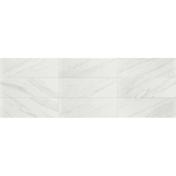 Daltile Perpetuo 12" x 24" Glazed Ceramic Wave Wall Tile | Wayfair