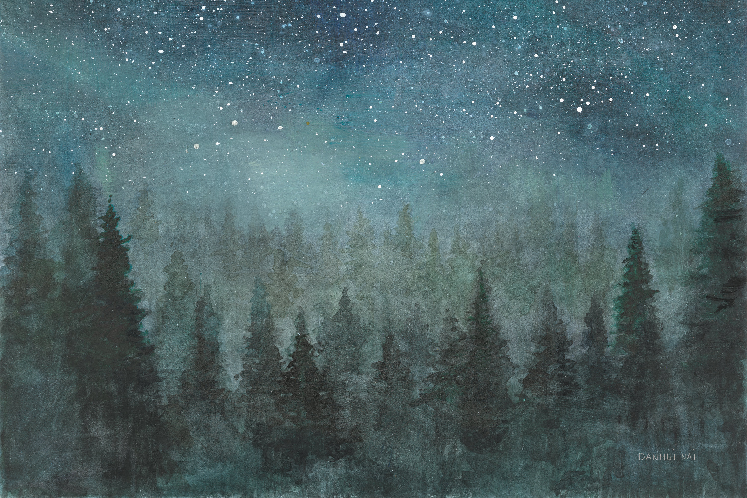 Millwood Pines Clearest Night by Danhui Nai - Print | Wayfair