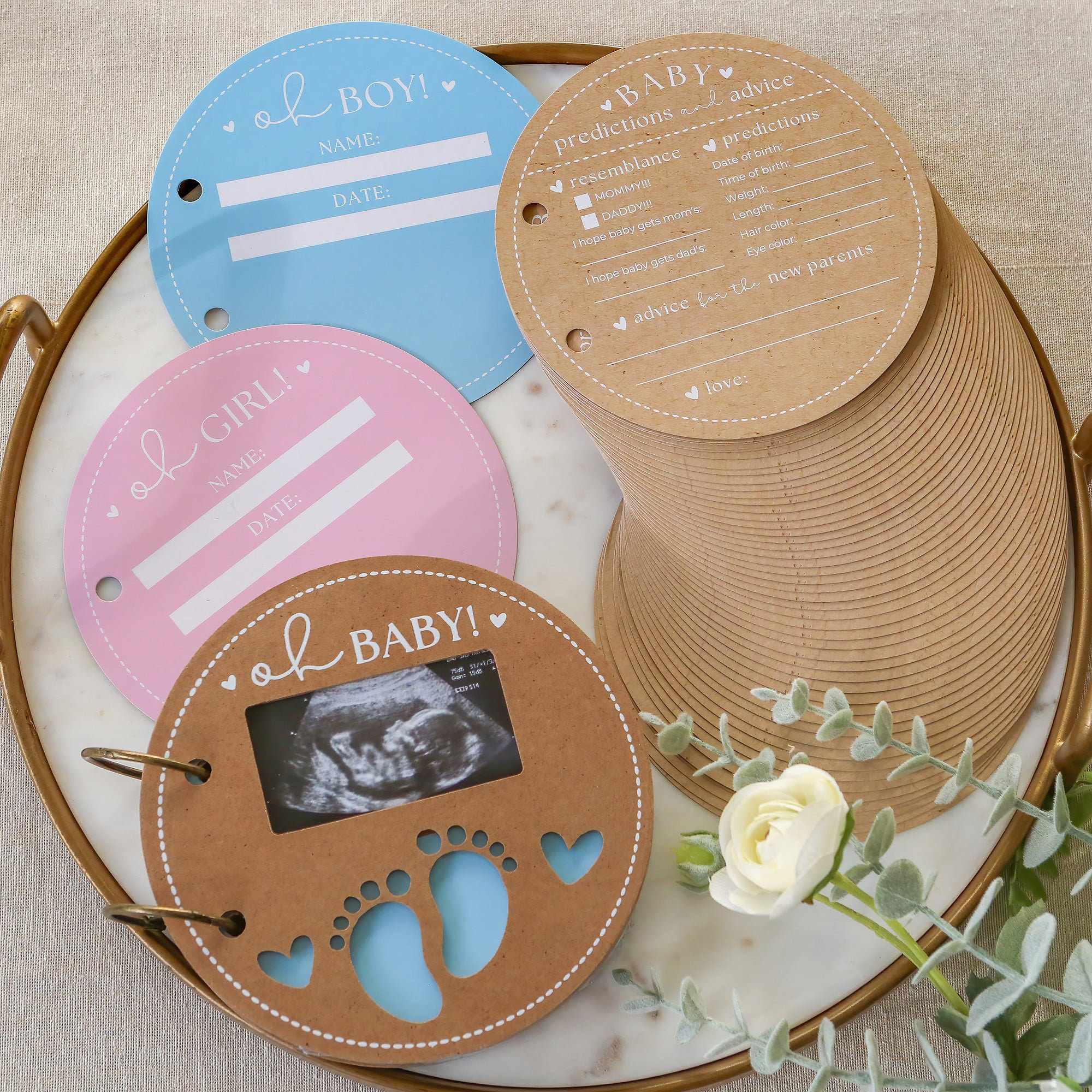 Kate Aspen Paper Baby Shower Advice Cards | Wayfair