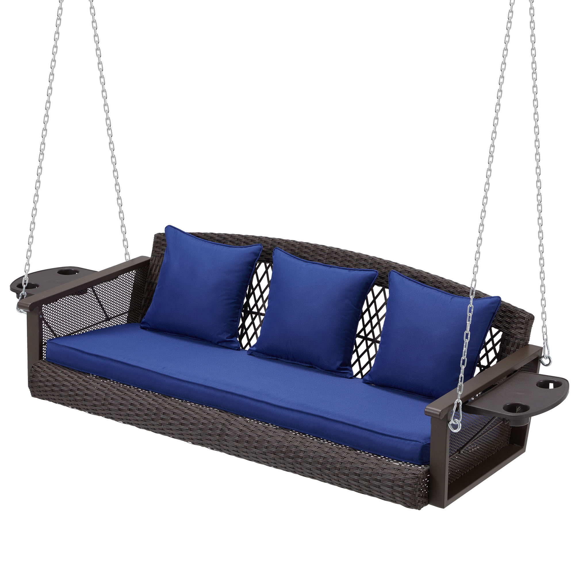 Dovecove Kenn 3 Person Outdoor Porch Swing & Reviews - Wayfair Canada