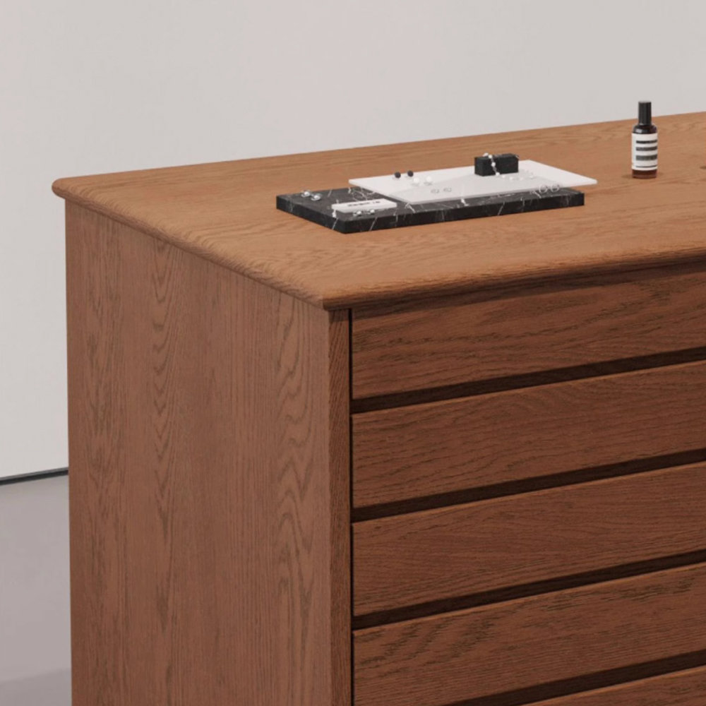 Artistic Soul XKX Premium Furniture Brown Storage and Display Cabinet ...