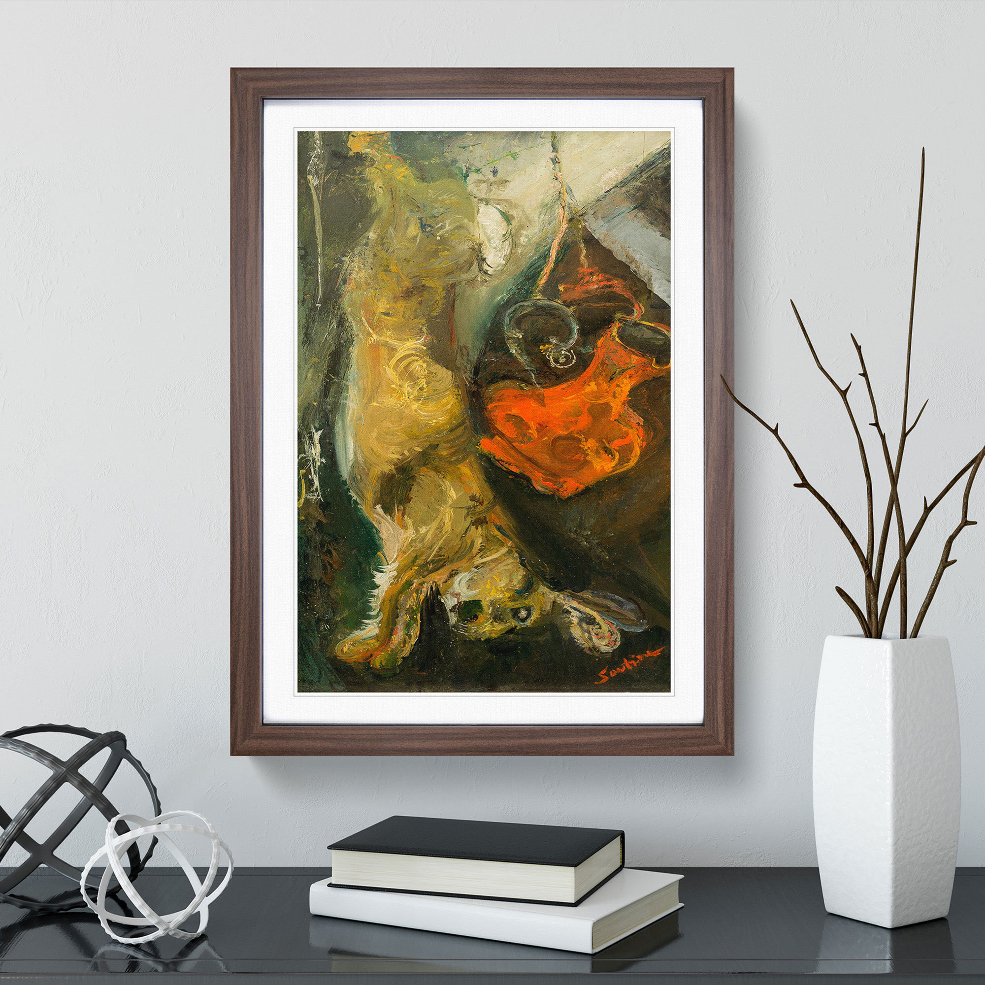 East Urban Home Rabbit Carcass by Chaim Soutine - Picture Frame ...