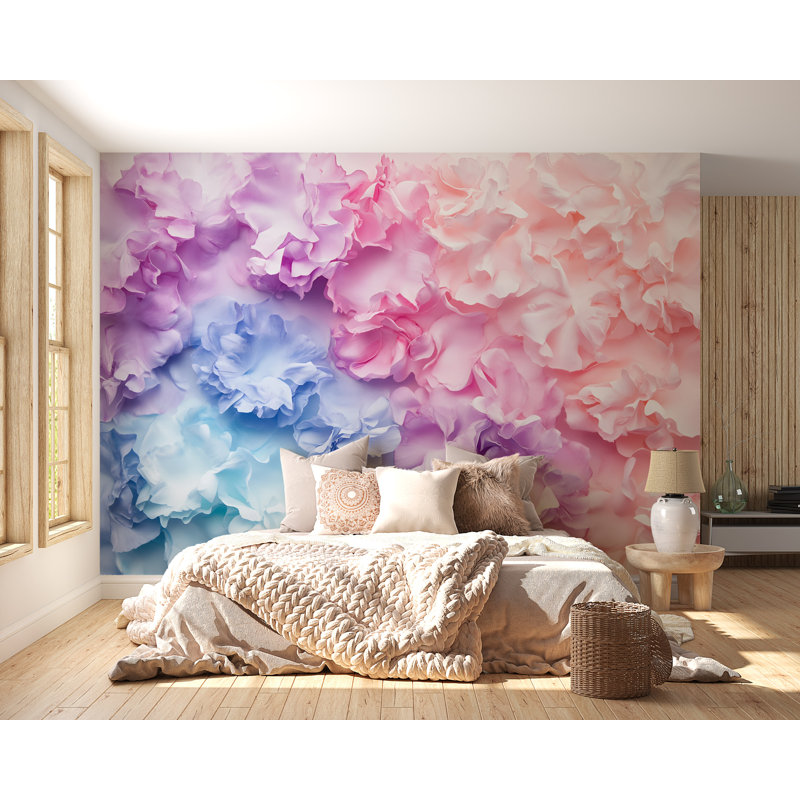 3d effect flower wallpaper