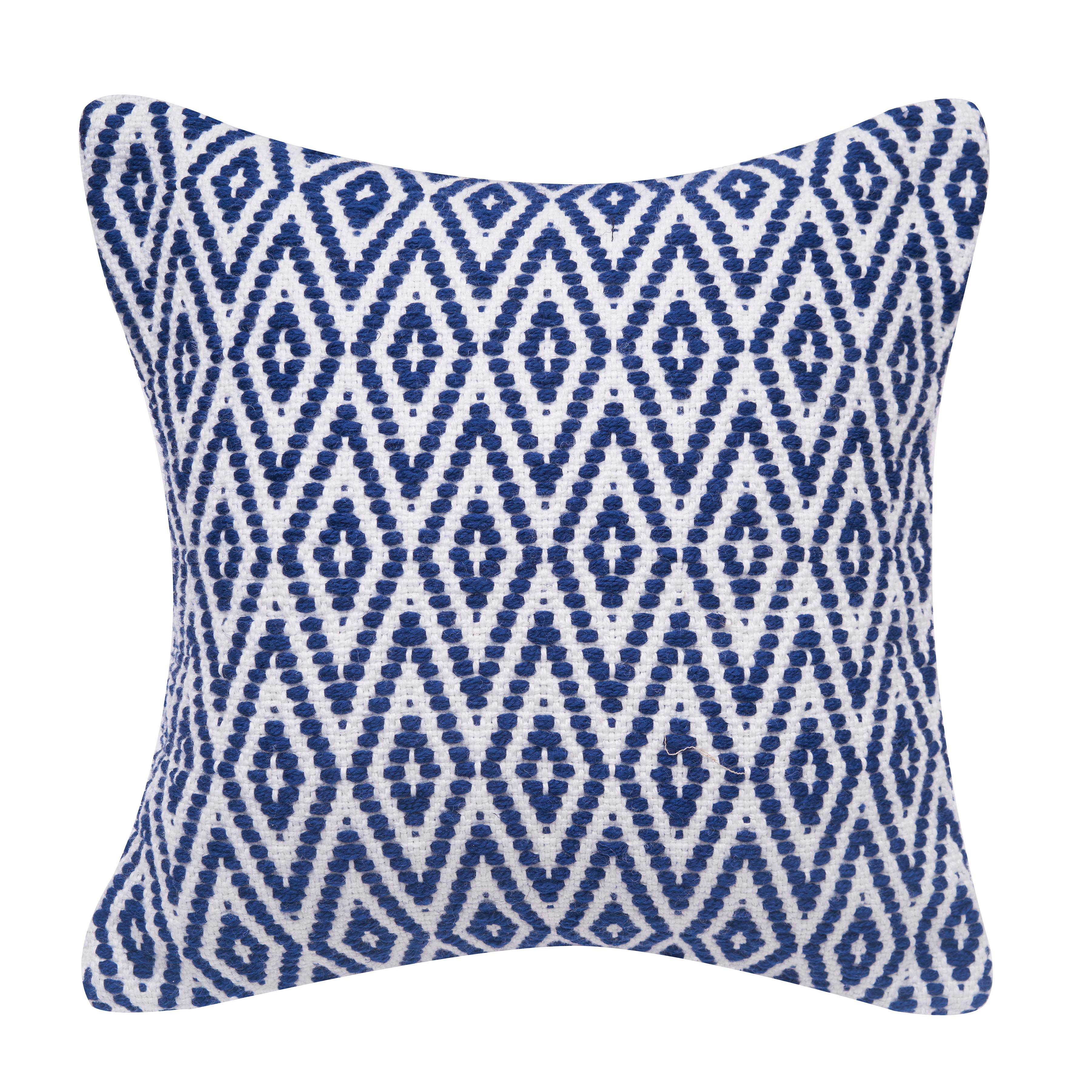 C&F Home Kim Harlequin Aqua Pillow | Wayfair