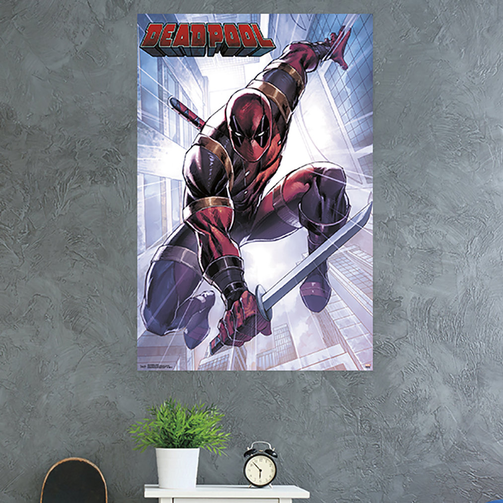 Trends International Deadpool - Attack Paper Print - Wayfair Canada