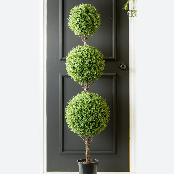 One Allium Way® 64'' Faux Boxwood Topiary | Wayfair