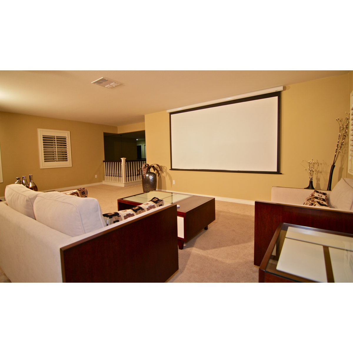 Elite Screens Spectrum2 Series Electric Wall/ Ceiling Mounted Projector ...