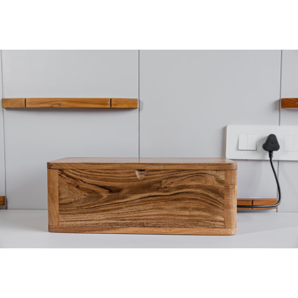 LuxeDesigns – Handcrafted Acacia Wood Cable Management Box & Reviews ...