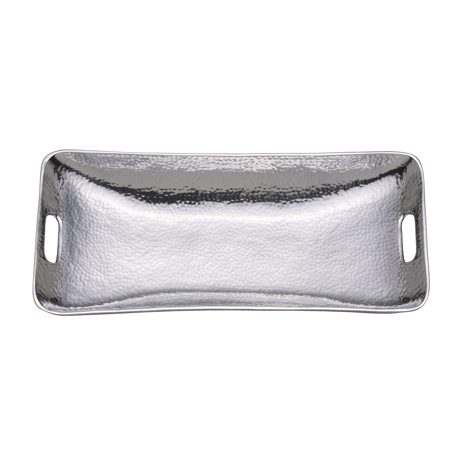 Towle Silversmiths Towle Hammersmith 18-1/2-Inch Tray & Reviews | Wayfair