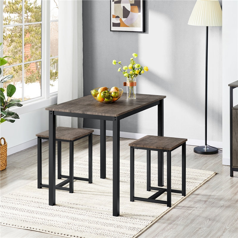 Latitude Run® 3 - Piece Dining Set & Reviews | Wayfair