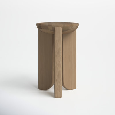 Joss & Main Satine Solid Wood End Table & Reviews | Wayfair
